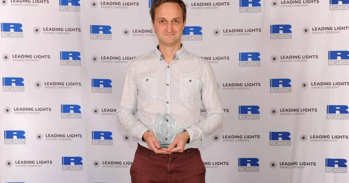 Josh Dalby and team wins Ricardo Innovation Award for work on community ...